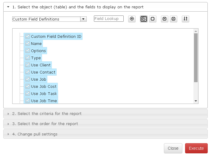 Custom Fields Definitions - G-Accon | Automate Financial Reporting with Google Sheets Integration